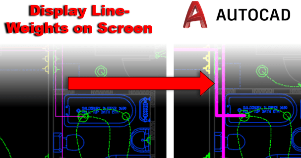 AutoCAD Basics: Display Lineweight on Screen – Clint Brown