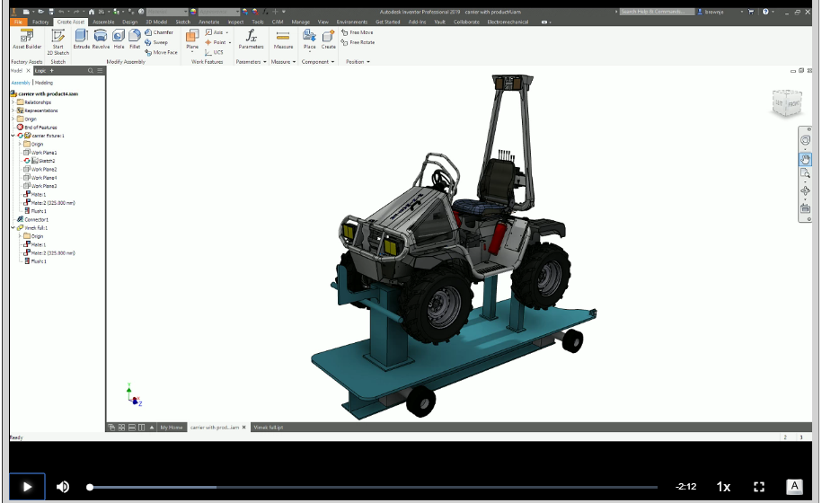 Inventor to Virtual Reality Using 3ds Max Interactive – Clint Brown