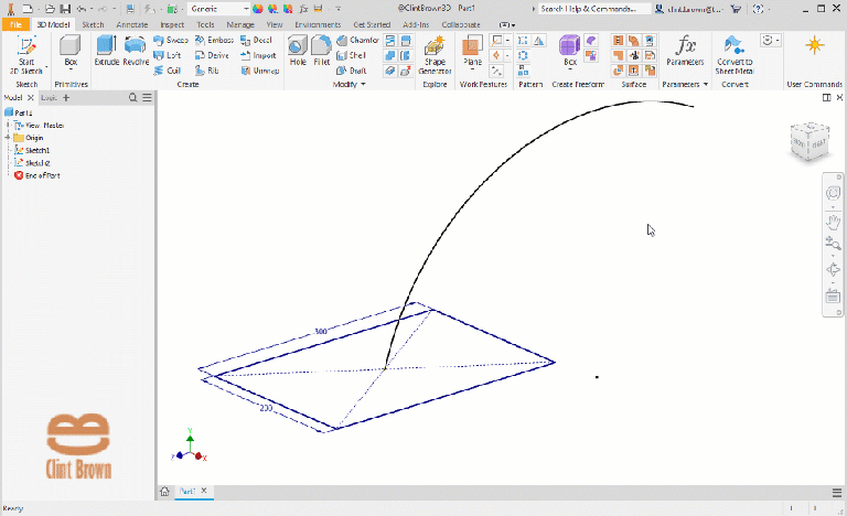 Inventor 2020: Improved User Interface – Clint Brown