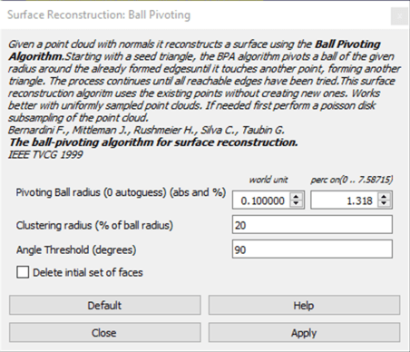 Convert Point Cloud Data to Mesh – Clint Brown