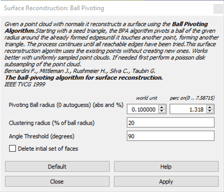 Convert Point Cloud Data to Mesh – Clint Brown