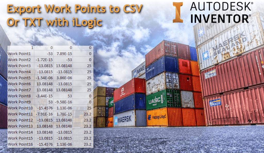 Export Points to CSV or TXT with iLogic – Clint Brown