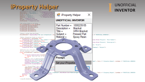 Inventor iProperty Helper – Clint Brown