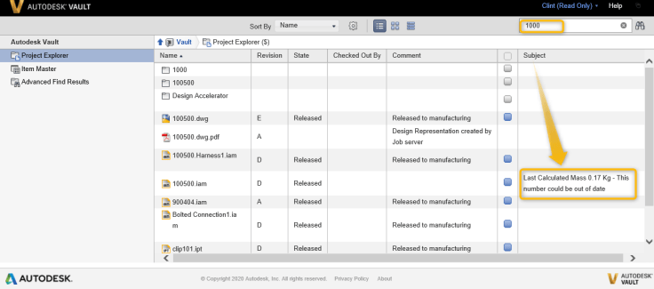 Vault: Display Mass – Client or Web – Clint Brown