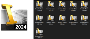 Unofficial & Retro Inventor AutoCAD & Vault Icons – Clint Brown