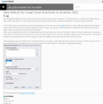 Inventor + Excel FAQ – Clint Brown